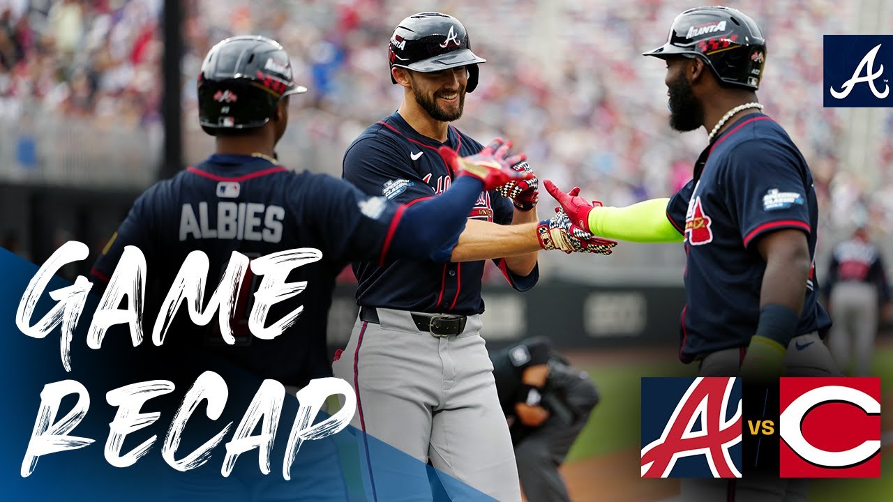 Braves vs. Reds Game Highlights (8/3/25) | MLB Highlights - YouTube