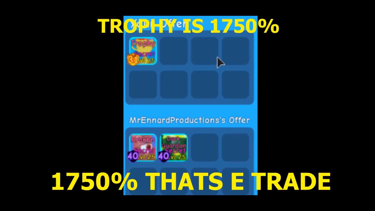 SOME OF THE BIGGEST TRADES IN BGS! - YouTube