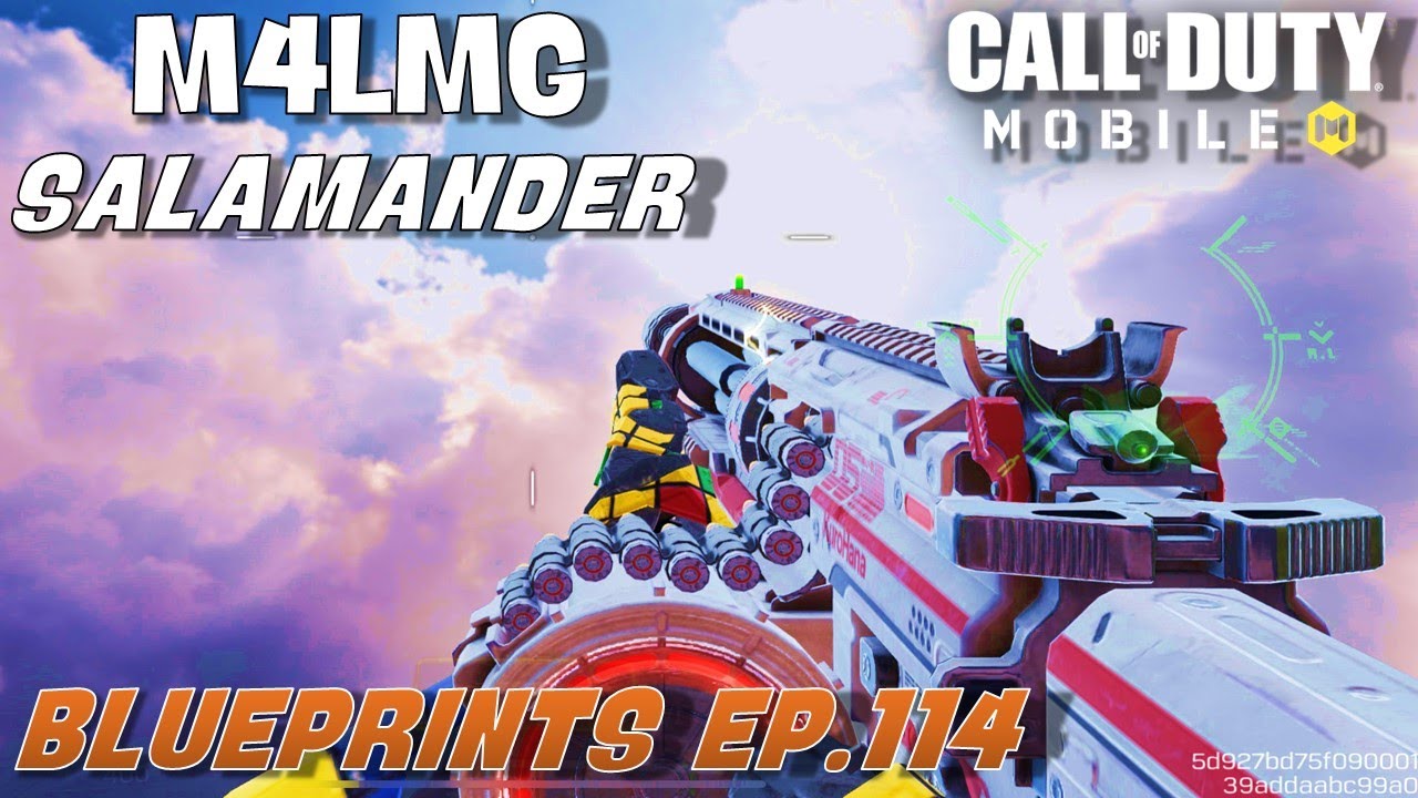 COD MOBILE: M4LMG SALAMANDER CLASS SETUP!!! - YouTube