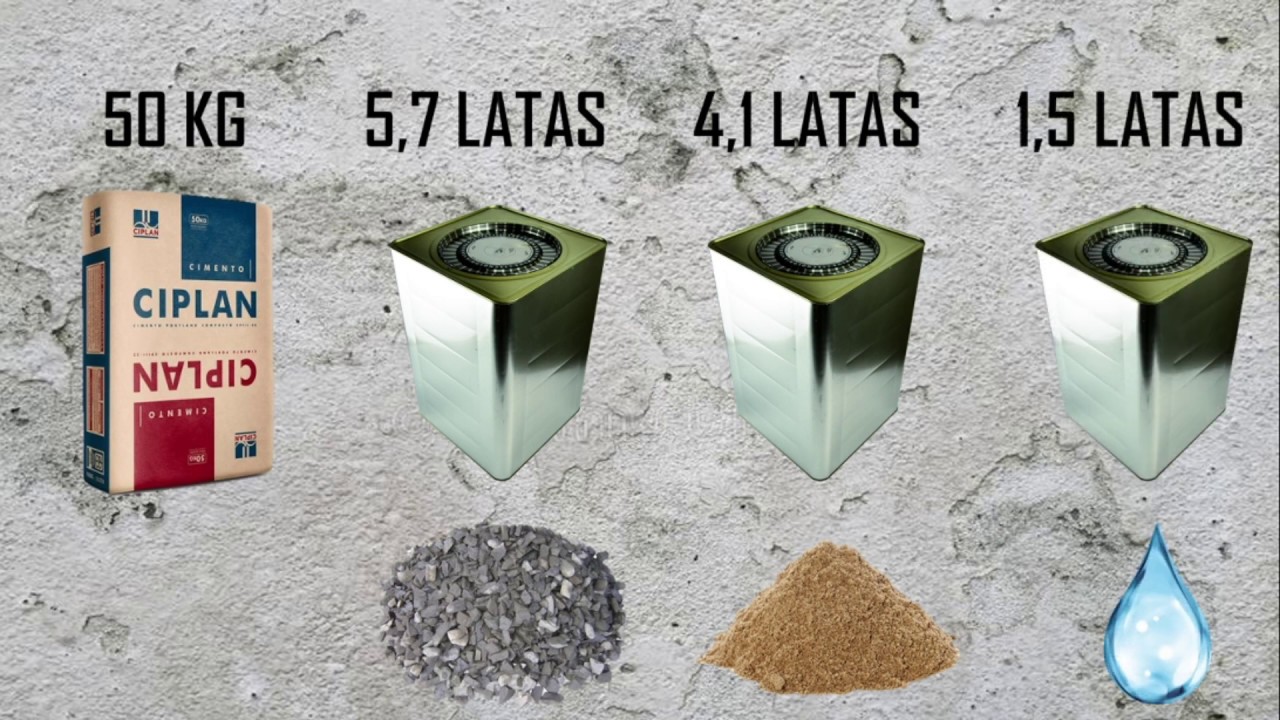 Tra o De Concreto 30 MPA YouTube