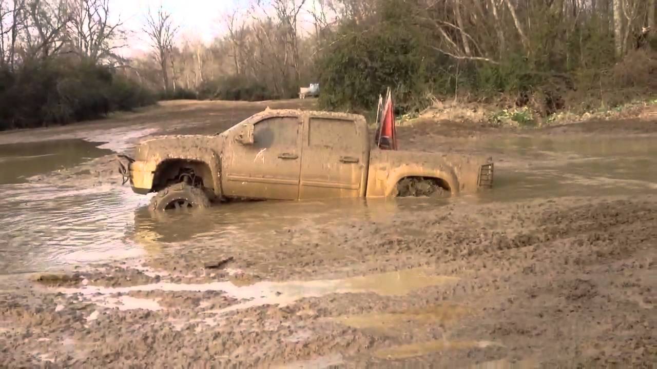 2012 Sierra Muddin at JD Farms Mud Park - YouTube