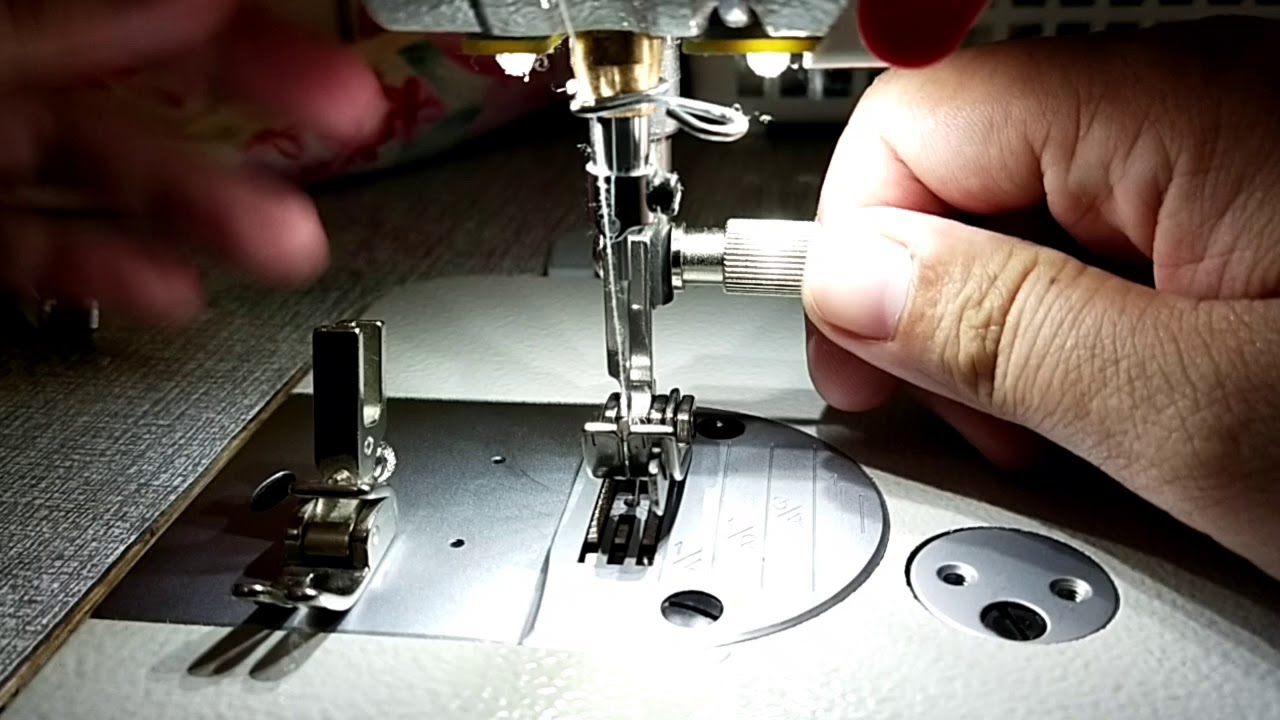 Spring Clamp for Industrial Sewing machine Part 2 - YouTube