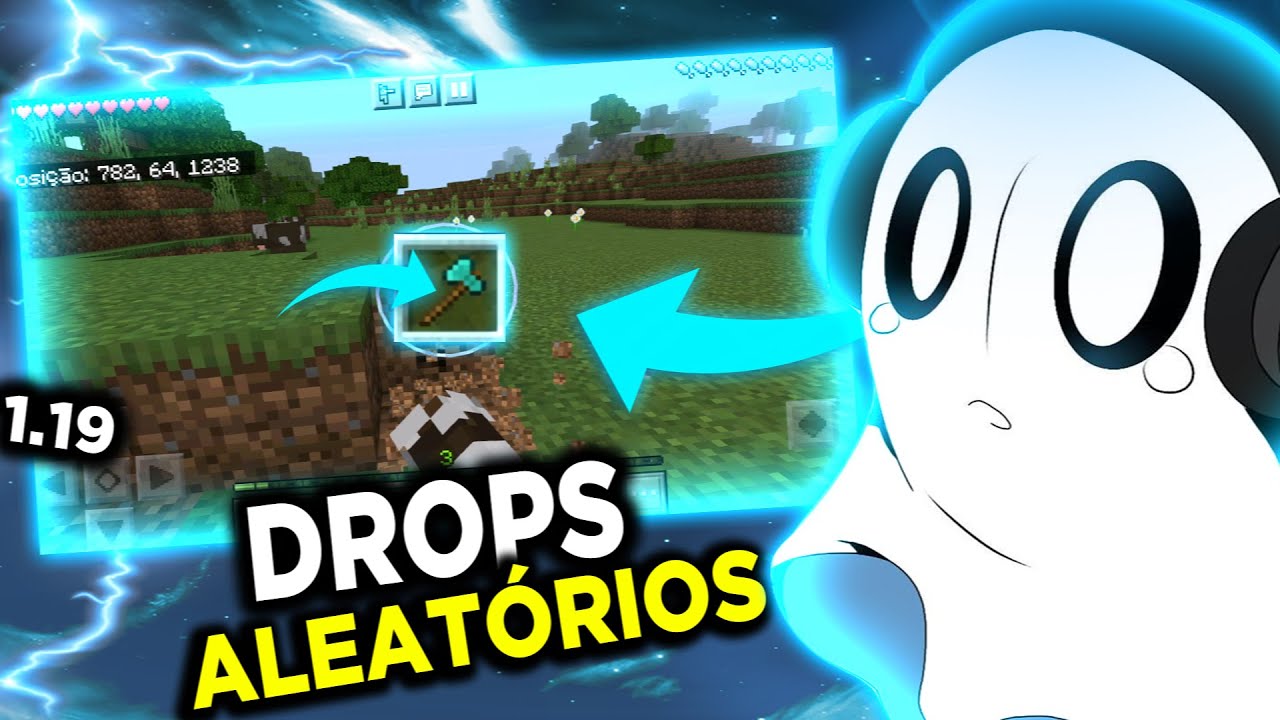COMO INSTALAR OS DROPS ALEATÓRIOS NO MINECRAFT 1.19 (Atualizado)! - YouTube