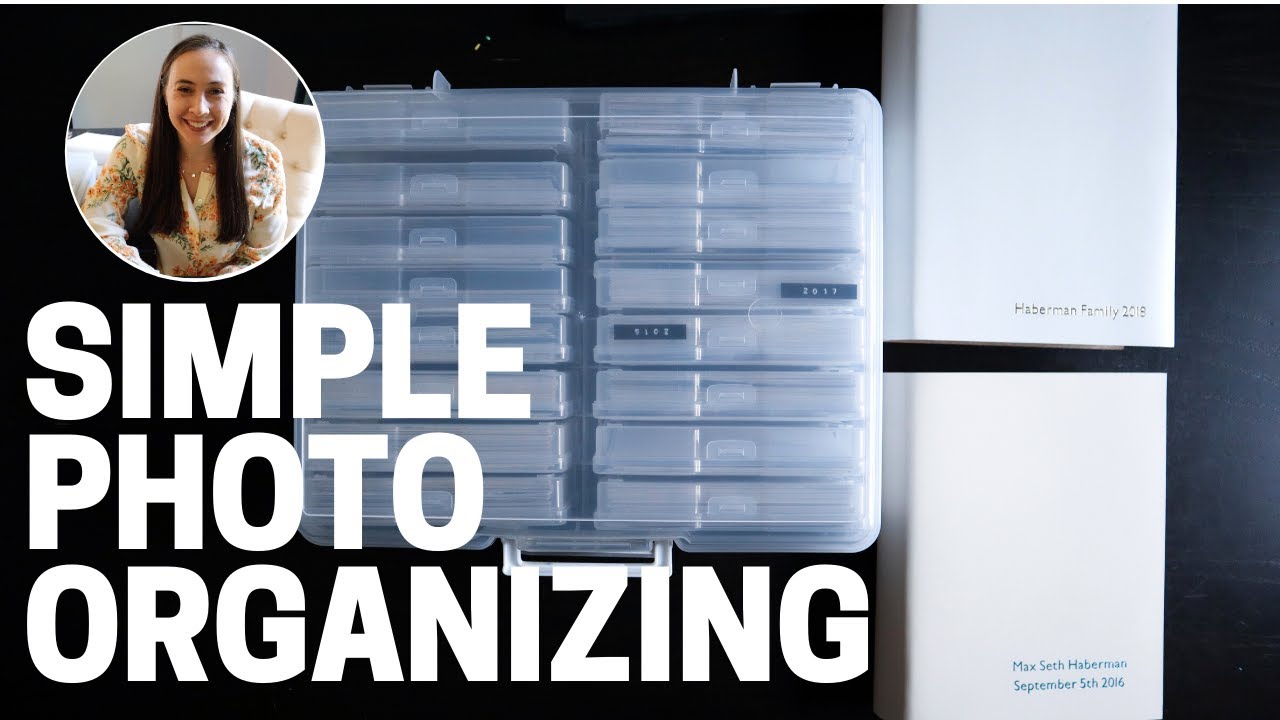 SIMPLE PHOTO ORGANIZATION TIPS! - YouTube
