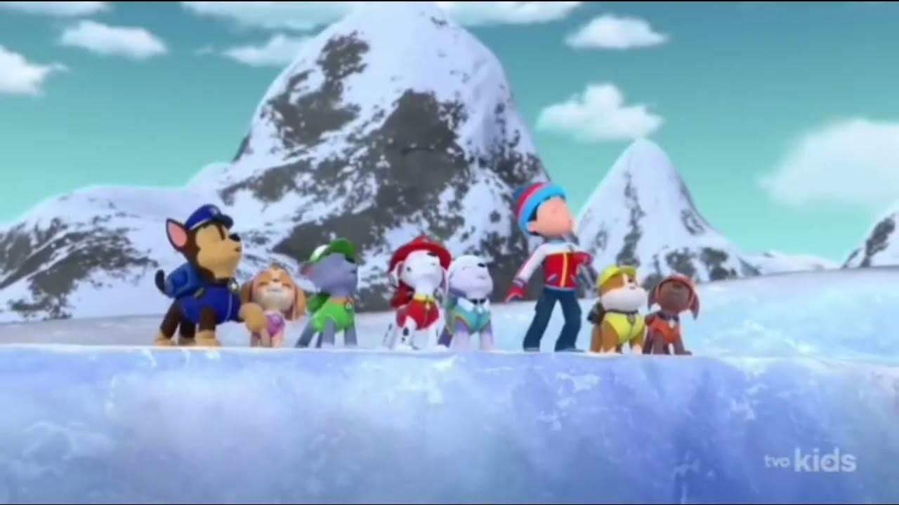 Paw Patrol - Ryder and Pup Howling and Laughing from Pups Save a Windswept Polar Bear Club - YouTube