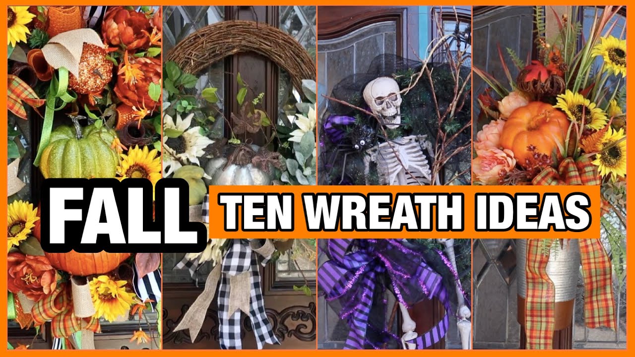 DECORATING YOUR DOOR FOR FALL 2022 / How To Make A Statement On Your ...