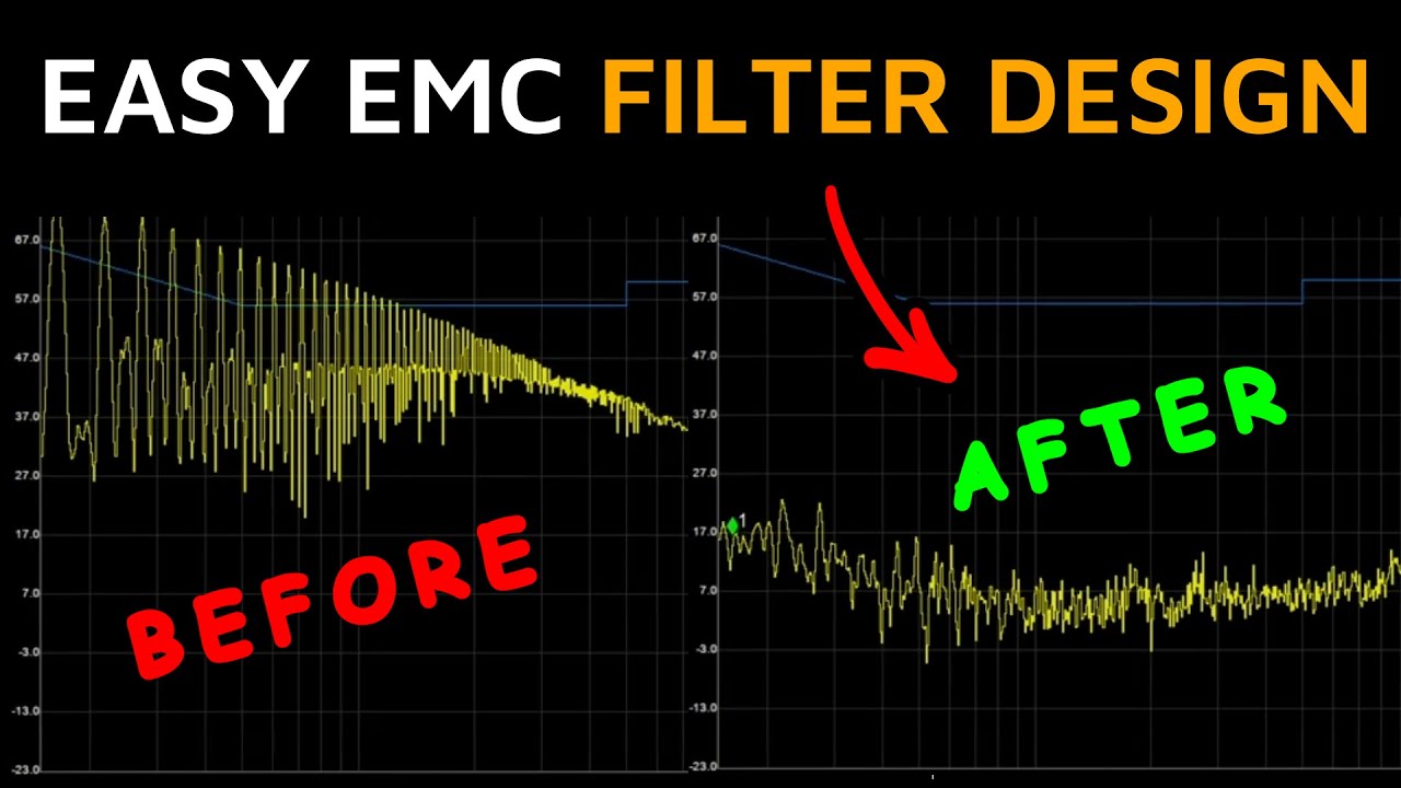 Simple Trick to Improve EMC - Easy Filter Design for Power Supply - YouTube