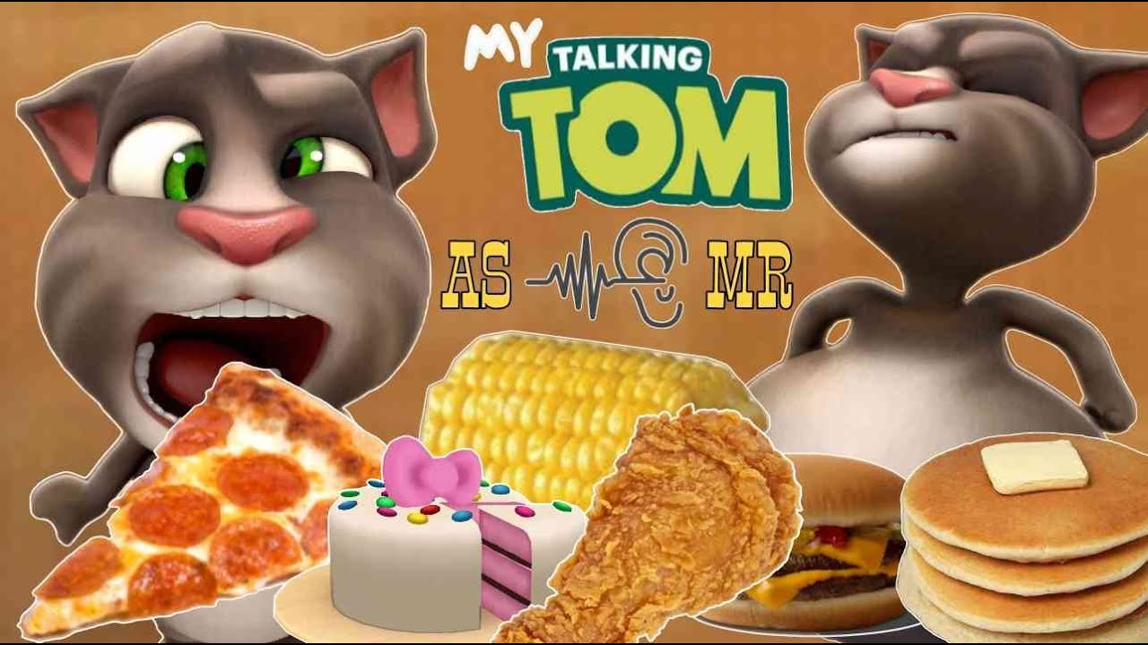 ASMR Talking Tom Hello #asmr #talkingtom #satisfying - YouTube