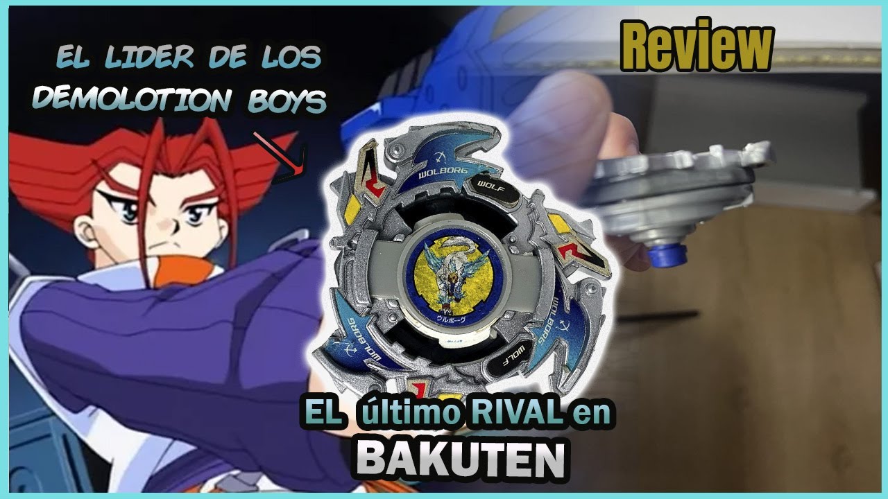 WOLBORG 2 REVIEW en ESPAÑOL 🐺 BEYBLADE TALA el mejor de BAKUTEN ⛸ - YouTube