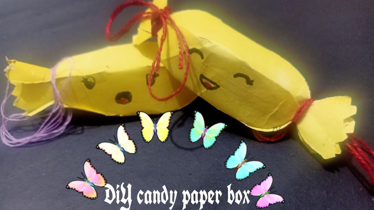 Paper candy box ll How to make DIY candy gift Box ll Gift Box Making ll ...