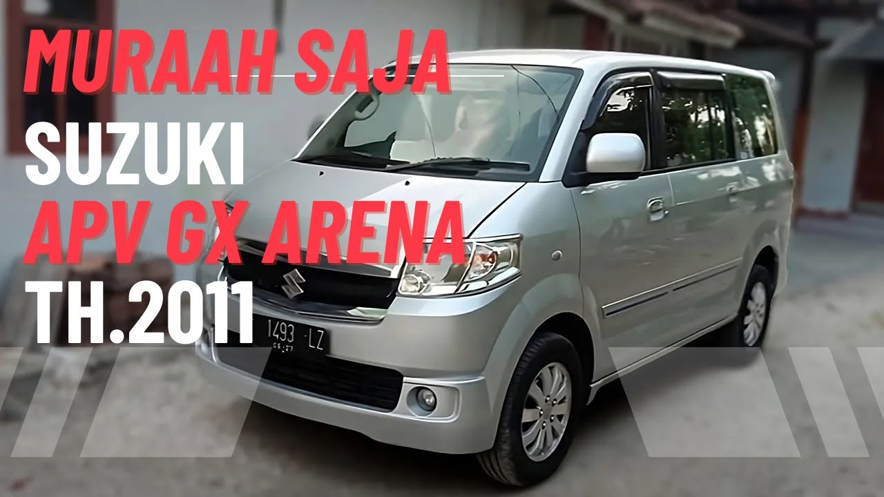 Jual Murah Suzuki APV GX ARENA Tahun 2011 Plat H Jawa Tengah - YouTube