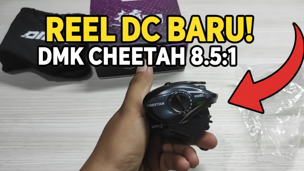 AKHIRNYA DATANG! Unboxing Reel BC DMK Cheetah DC 8.5:1 - YouTube