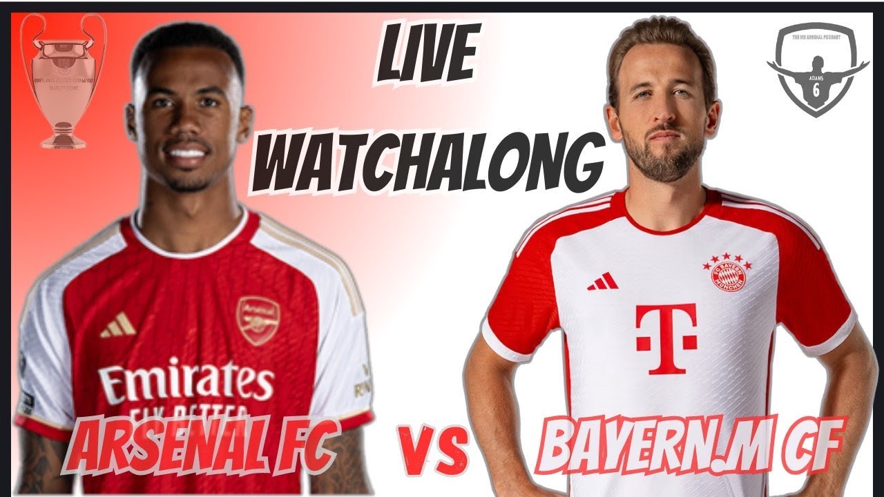 LIVE ARSENAL VS FC BAYERN MUNICH | LIVE UEFA CHAMPIONS LEAGUE FOOTBALL ...