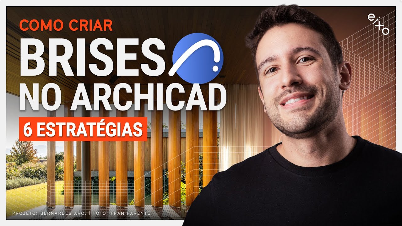 COMO MODELAR BRISES NO ARCHICAD - 6 estratégias - YouTube