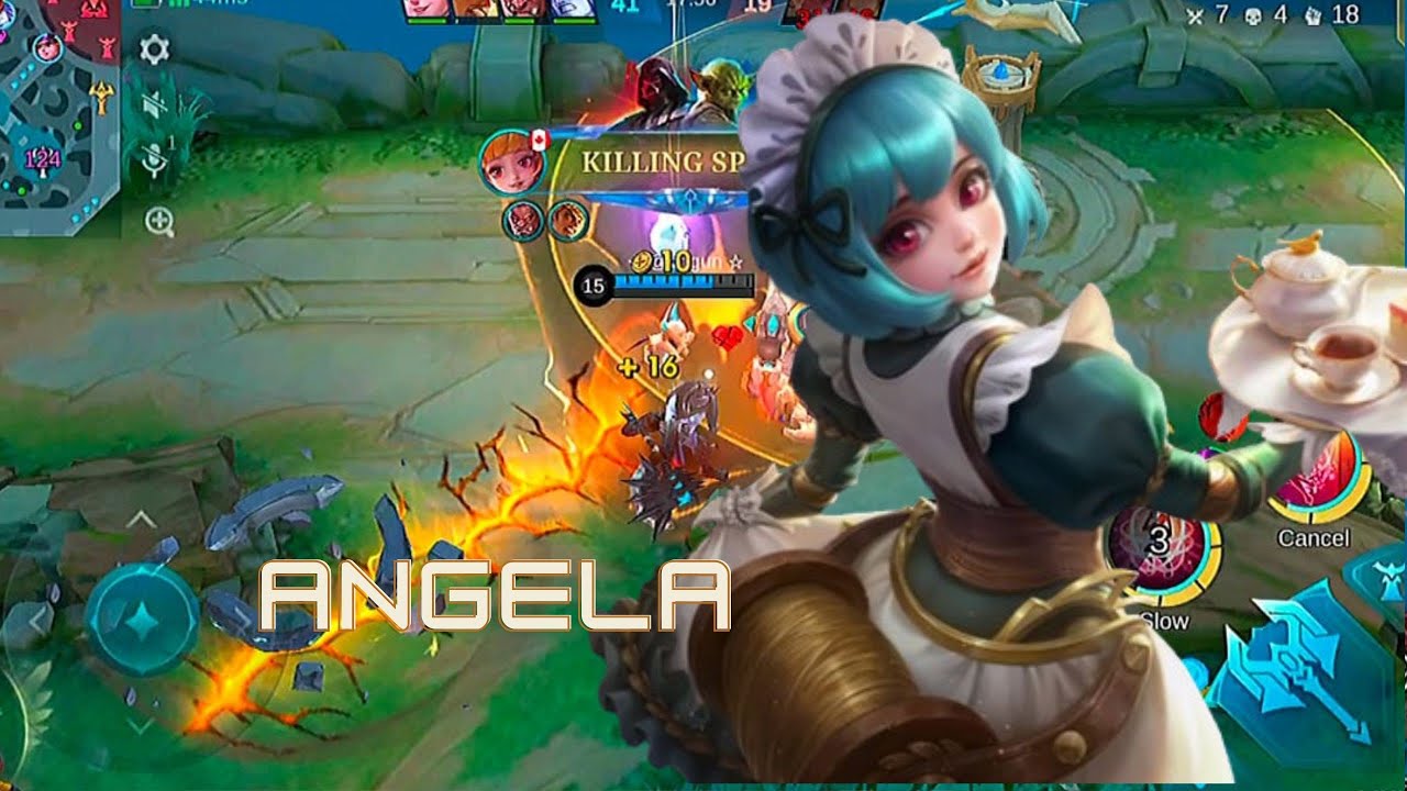 ANGELA | SOLO PLAYER | MOBILE LEGENDS GAMEPLAY - YouTube