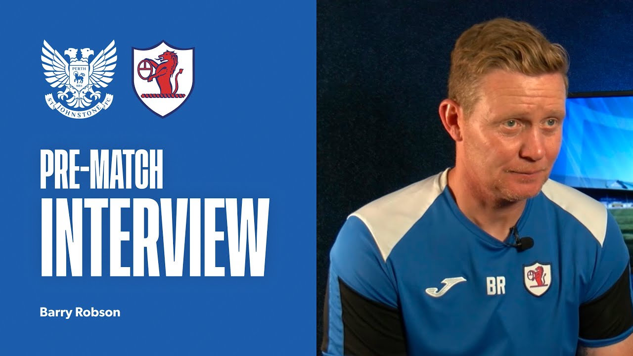 INTERVIEW | Barry Robson Pre-St Johnstone | 21/07/25 - YouTube