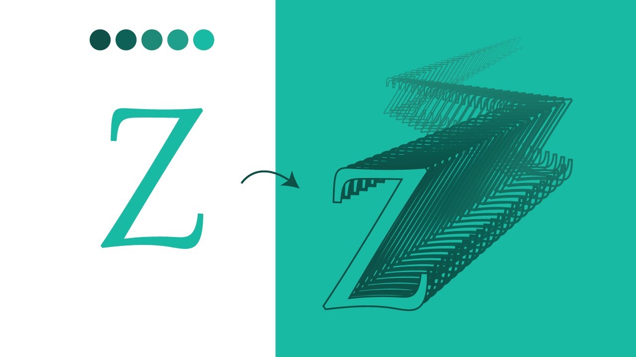 blend-text-in-illustrator-step-by-step-adobe-illustrator-tutorial