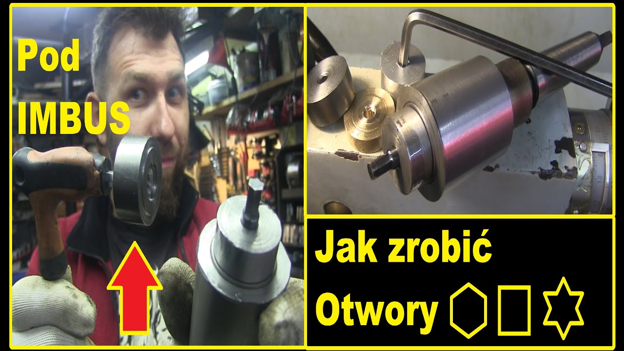 Wiercenie otworów kwadratowych i sześciokątnych PRZECIAGACZ OBROTOWY ...