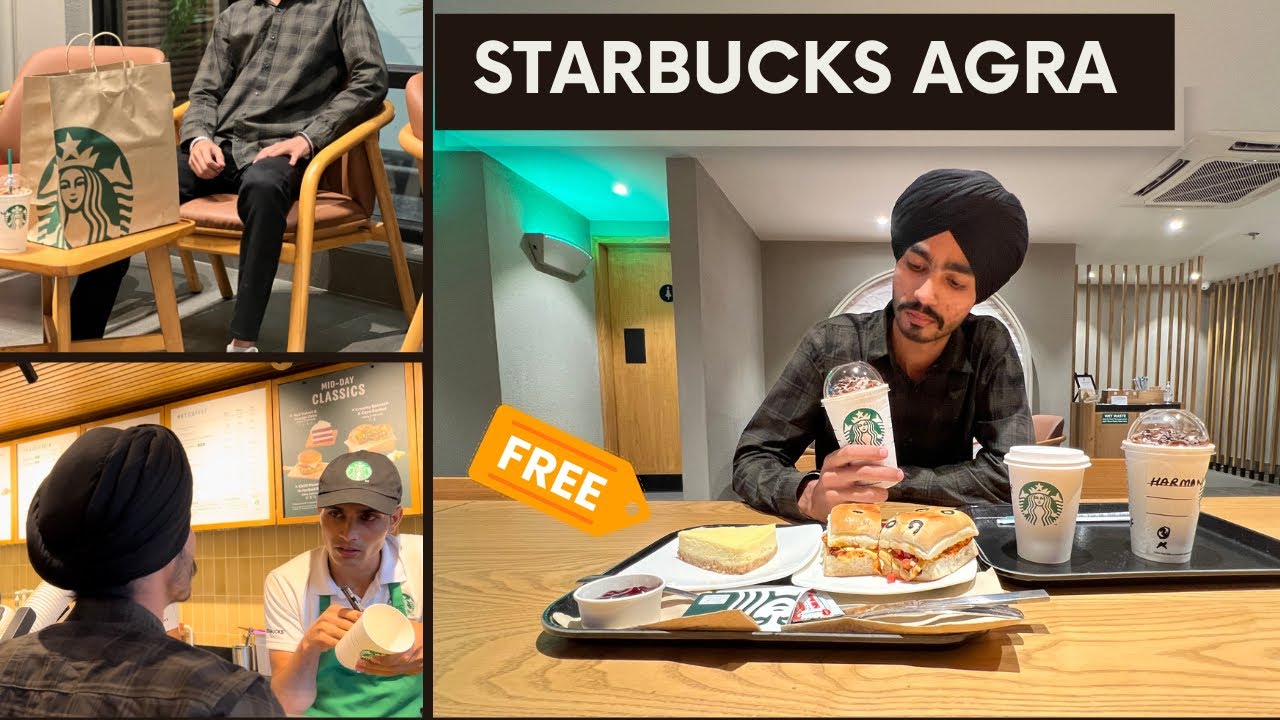 Starbucks Agra Tour: Tumblers, Food, and More You Have to See | The Harman Show - YouTube