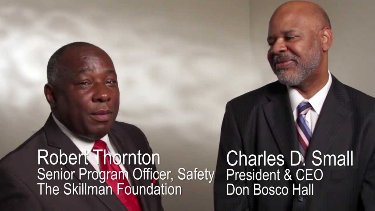 Skillman congratulates Don Bosco's Charles Small - YouTube