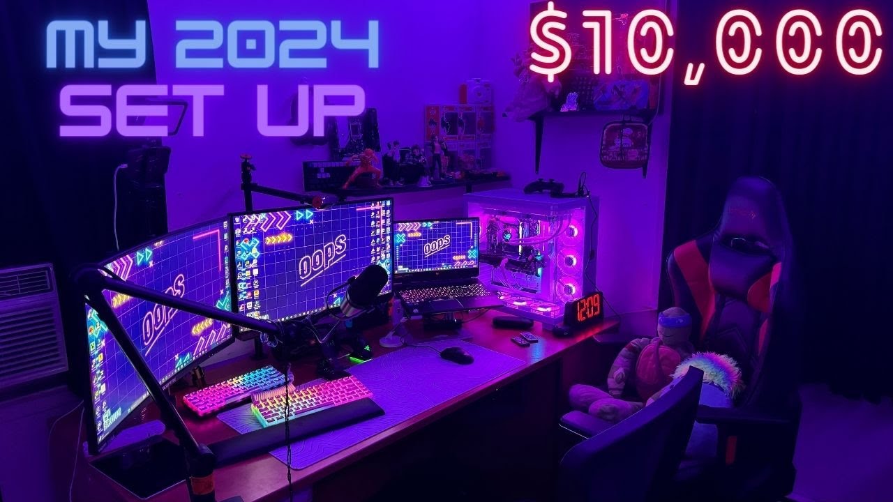 MY 2024 GAMING SETUP ($10,000) - YouTube