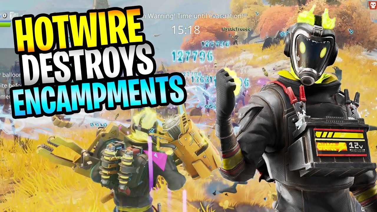 New HOTWIRE Hero's Energy Chain Lightning DESTROYS Encampments! STW ...