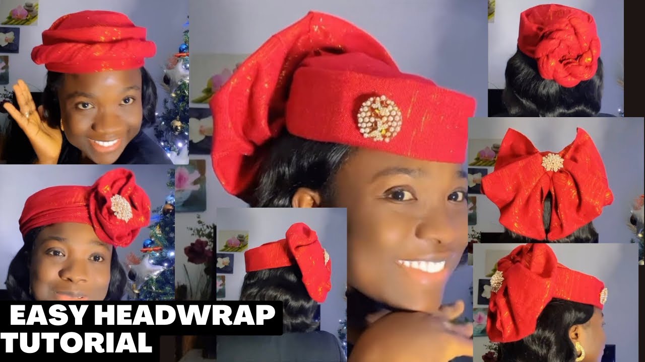 How To Tie Easy Zara Cap Headwrap / Tutorial / Turban / Headscarf - YouTube