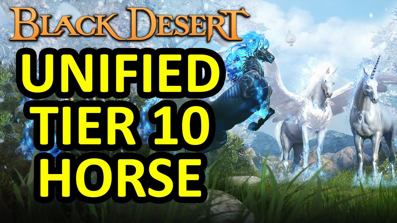 Unified Tier 10 Horse Gameplay Arduanatt, Dine, Doom (Black Desert ...