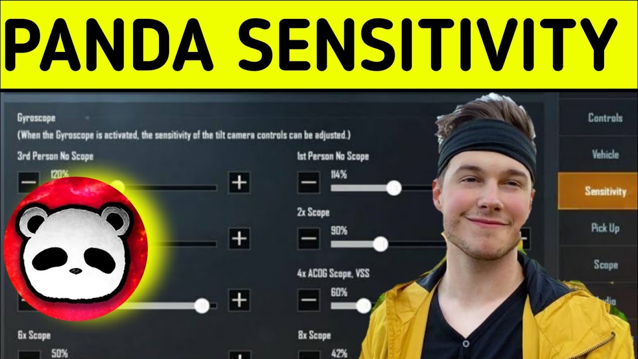 PANDA SENSITIVITY PUBG | PANDA SENSITIVITY | BEST SETTINGS FOR NO ...