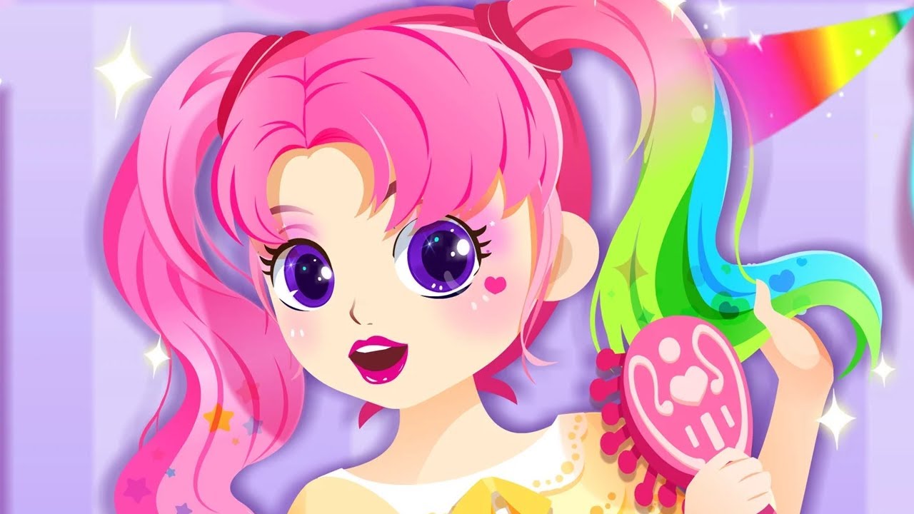 Little Panda Princess Makeup & Animal World - BabyBus Game - YouTube