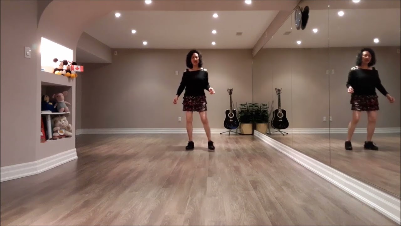 Adios Cowboy line dance (Dance & Teach) - YouTube