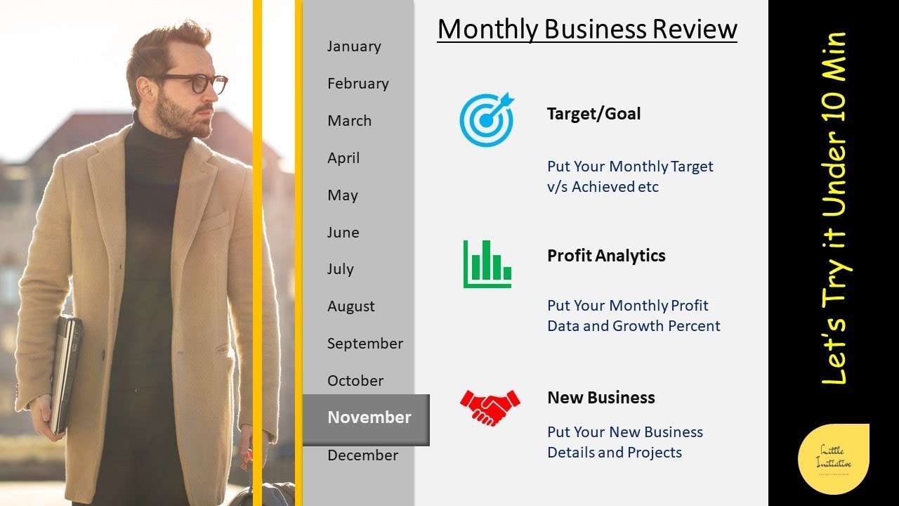 How to prepare attractive review presentation quickly under 6 min - YouTube