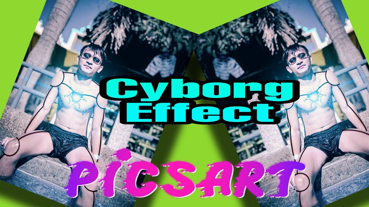 Cyborg Effect Picsart Editing Tutorial 2020 Youtube
