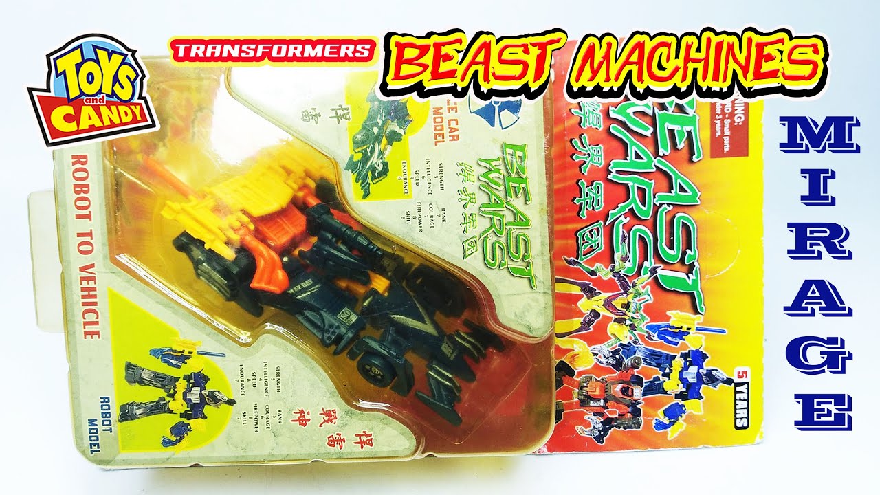 หุ่นรถแข่งแปลงร่าง ของเล่นในอดีต Vintage Transformers Beast Machines ...