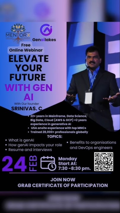 Generative AI Webinar in Hyderabad | Gen AI Training - YouTube