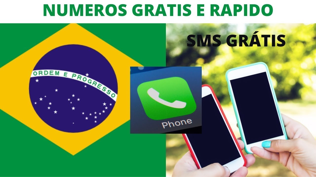 Como ter Número virtual de Brasil Para receber SMS grátis - YouTube