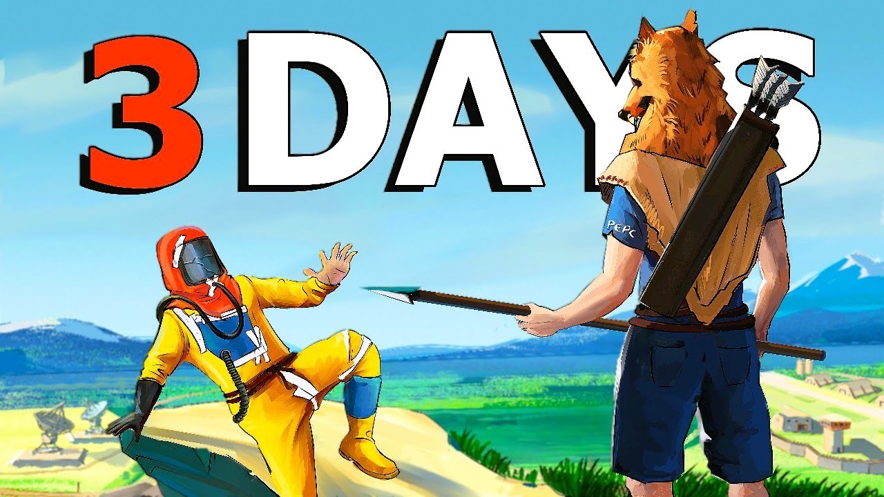 I Survived 3 Days in Official RUST SOLO... - YouTube