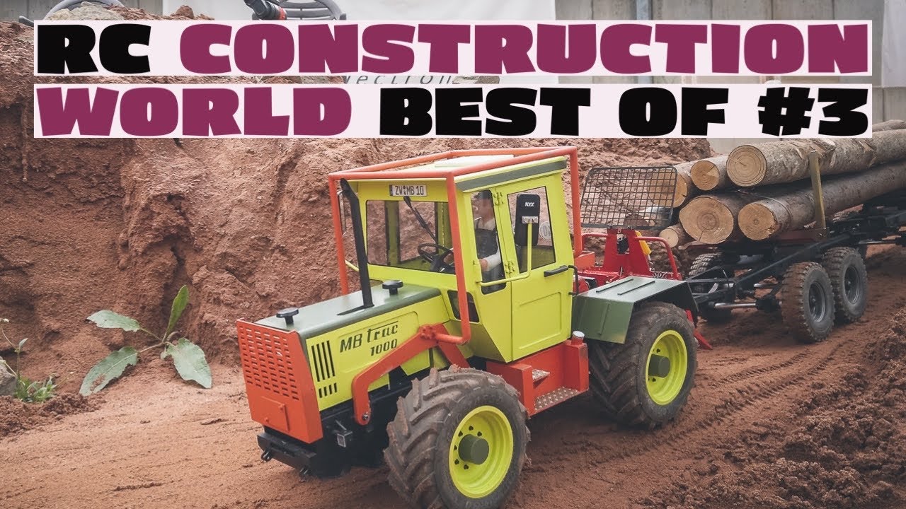 Check Out the Epic Construction World in Stunning 4K! RCTrucks, Excavators, Dozer and more ...