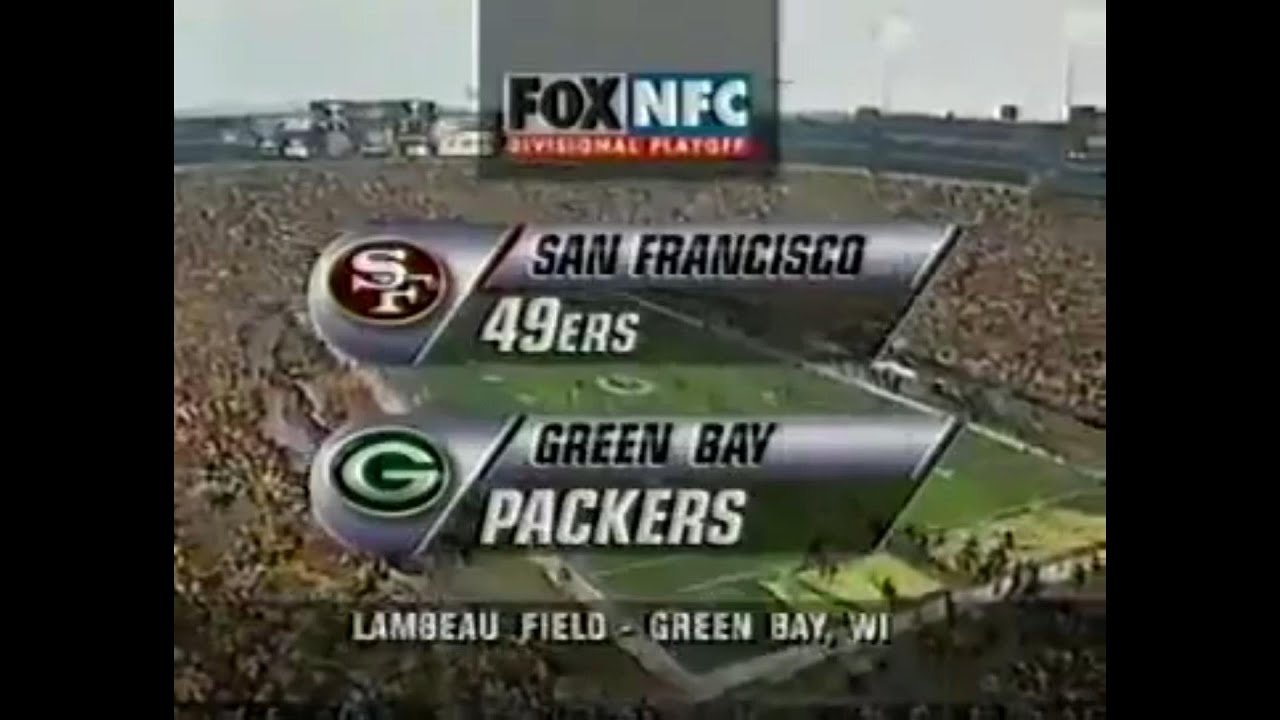 1997-01-04 NFC Divisional San Francisco 49ers vs Green Bay Packers ...