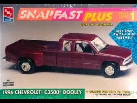 FINAL - AMT 1996 Chevrolet C3500 Dually/ Pro Street - YouTube