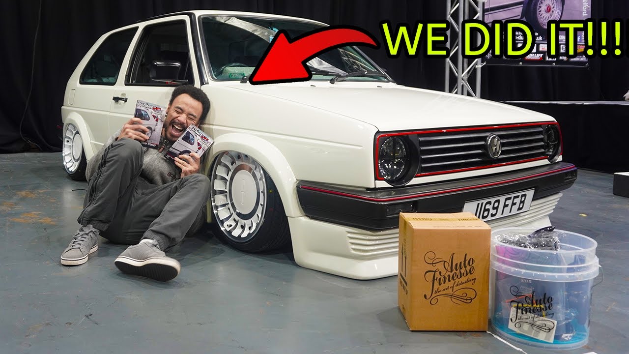 MY MK2 GOLF SHOW CAR WON AT ULTIMATE DUBS!!! *EMOTIONAL* - YouTube