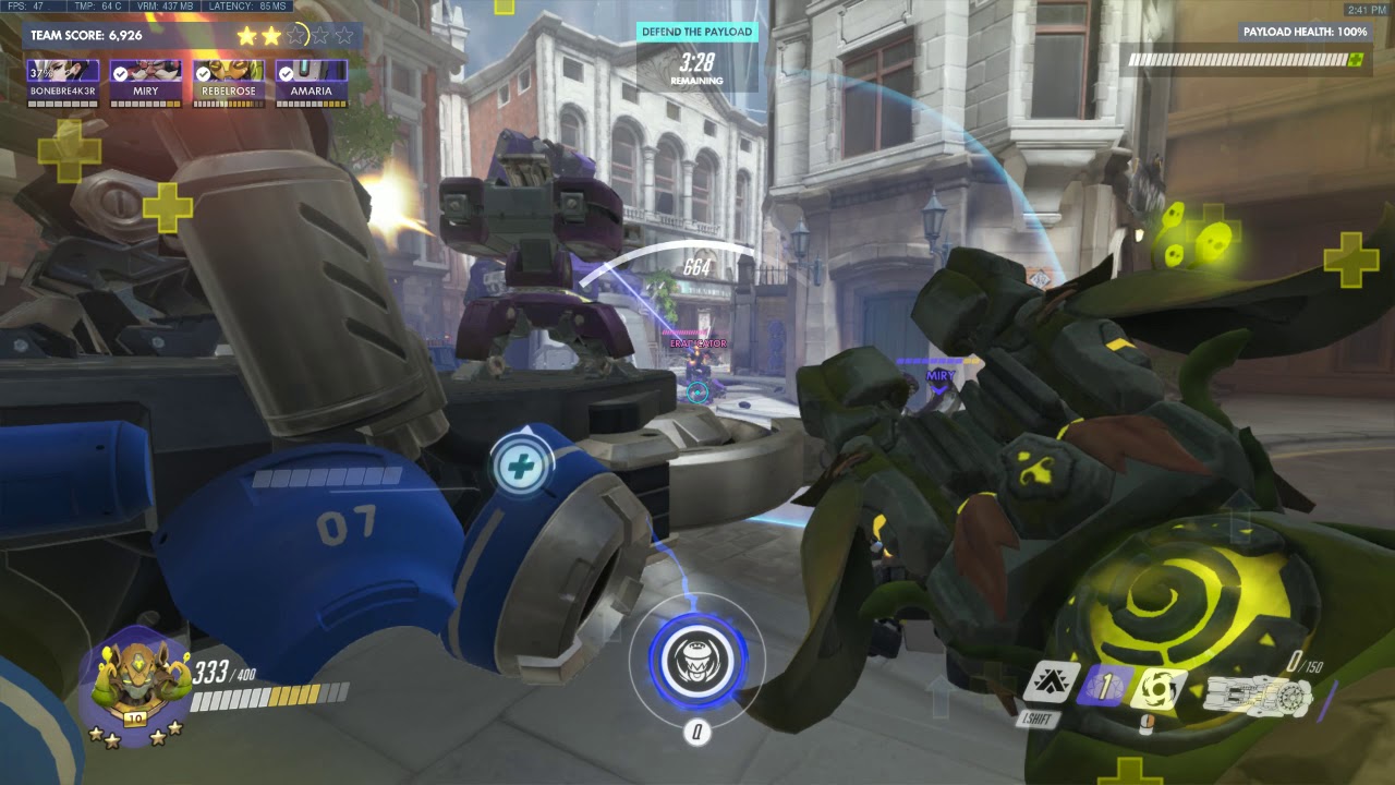Overwatch Uprising All Heroes Legendary Victory as Orisa - YouTube