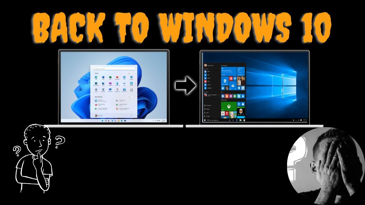 How To Go Back Windows 10 From Windows 11 | Windows 11 To Windows 10 ...