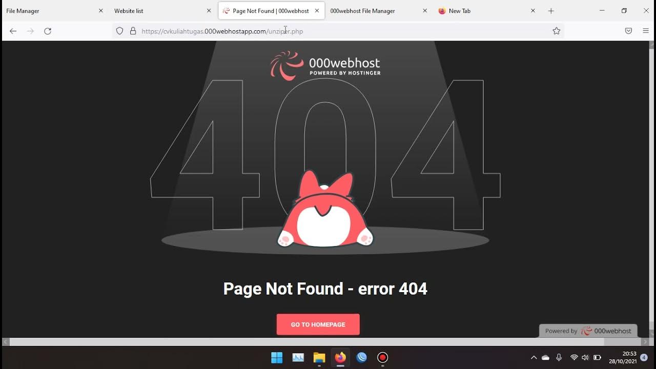 GRATIS!! Upload Project Codeigniter 4 ke Internet 000webhost - YouTube