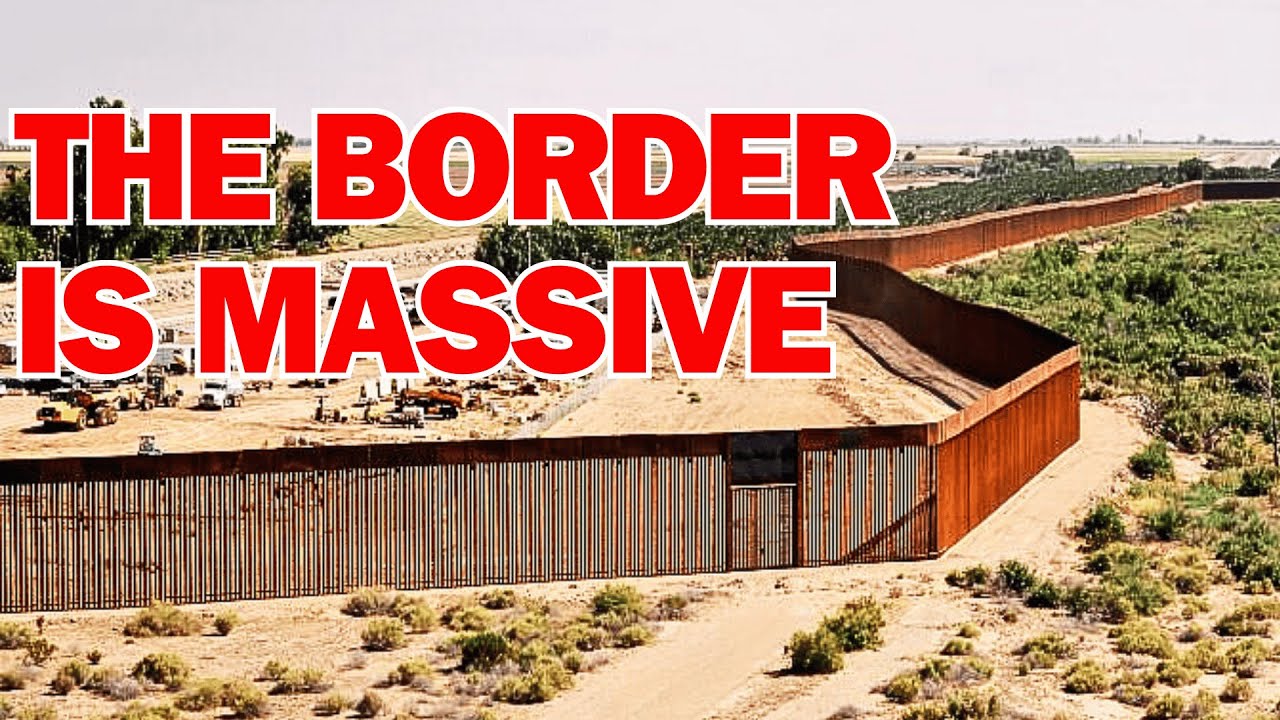 Inside the US Southern Border Wall - Forbidden Places - YouTube