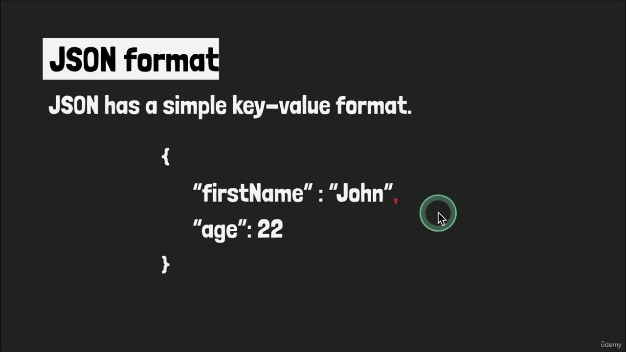 005 JSON format explained - YouTube