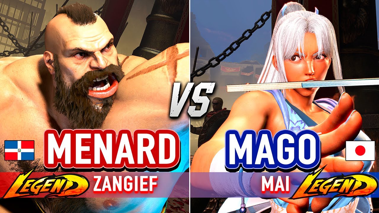 SF6 🔥 MENARD (Zangief) vs MAGO (Mai) 🔥 Street Fighter 6 High Level Gameplay - YouTube