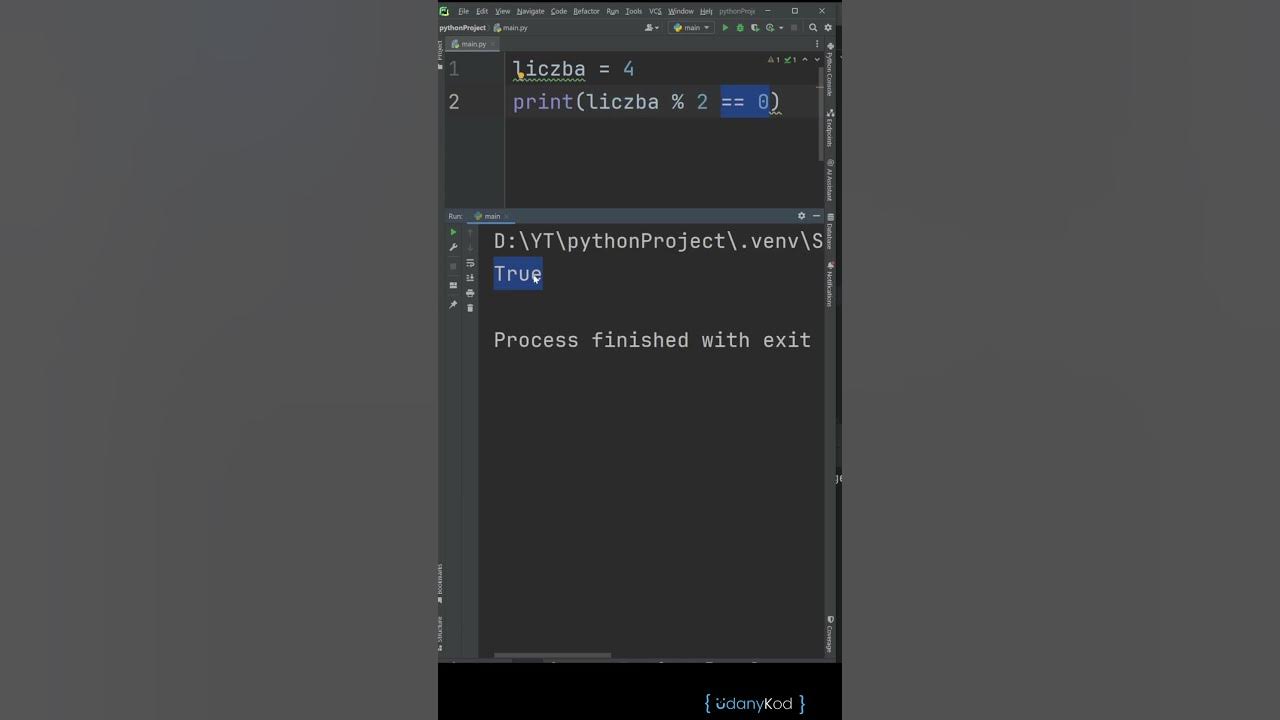 💻🐍 Jak Sprawdzić Czy Liczba Jest Parzysta? Operator (%) Modulo w Języku ...