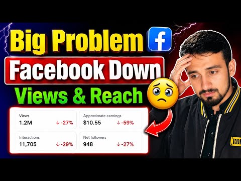Big Problem - Facebook Views & Reach Down