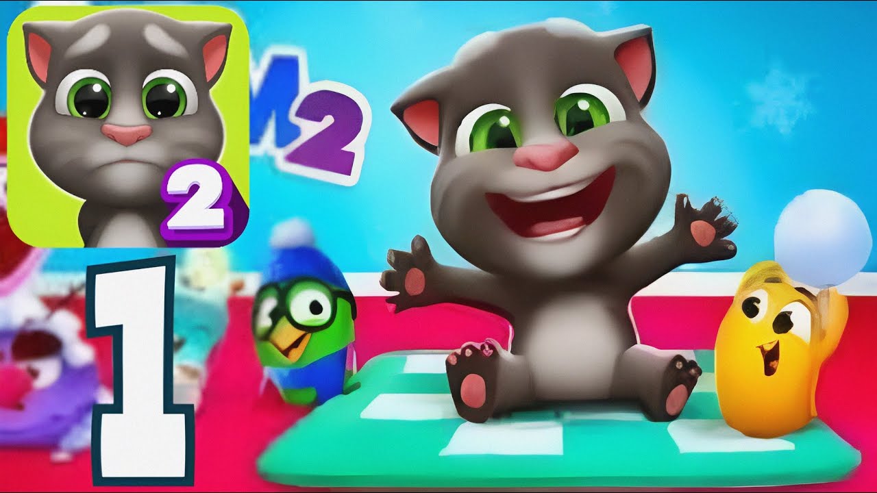 My Talking Tom 2 | TUTORIAL 😺 TOOM ADVENTURES! 🌞 Gameplay Walkthrough ...